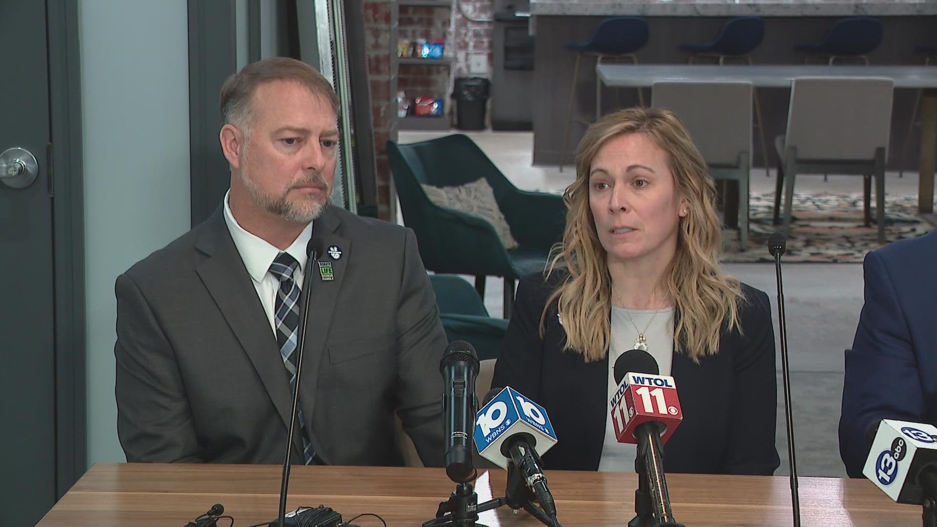 Settlement marks beginning for parents of Stone Foltz new mission | wkyc.com