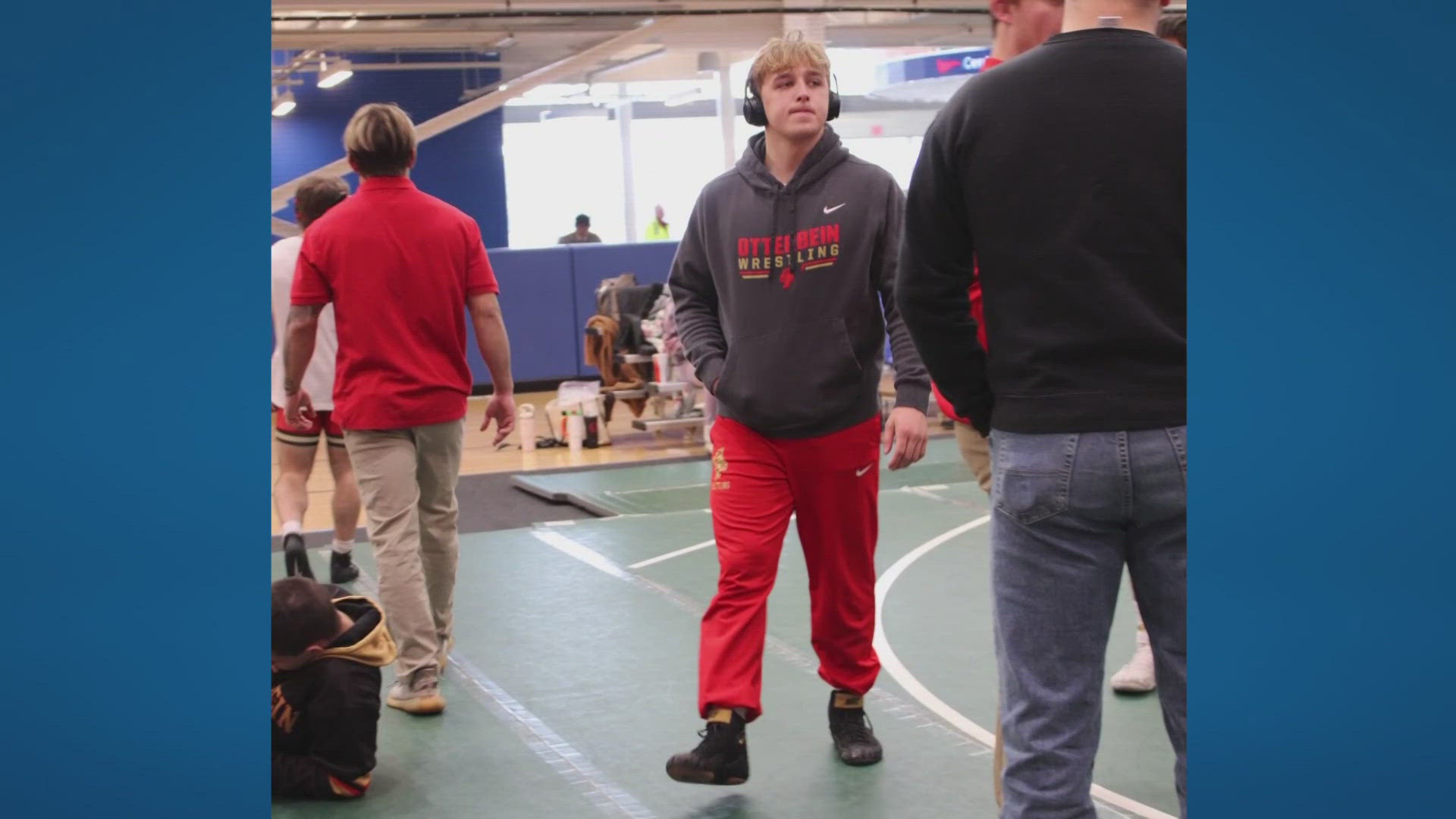 Otterbein wrestling team remember teammate killed in crash | wkyc.com