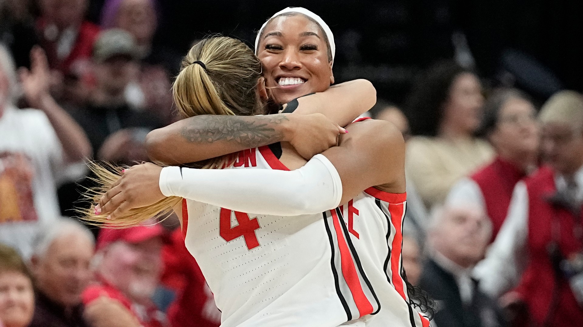 Ohio State women beat No. 2 Iowa 100-92 in overtime | wkyc.com
