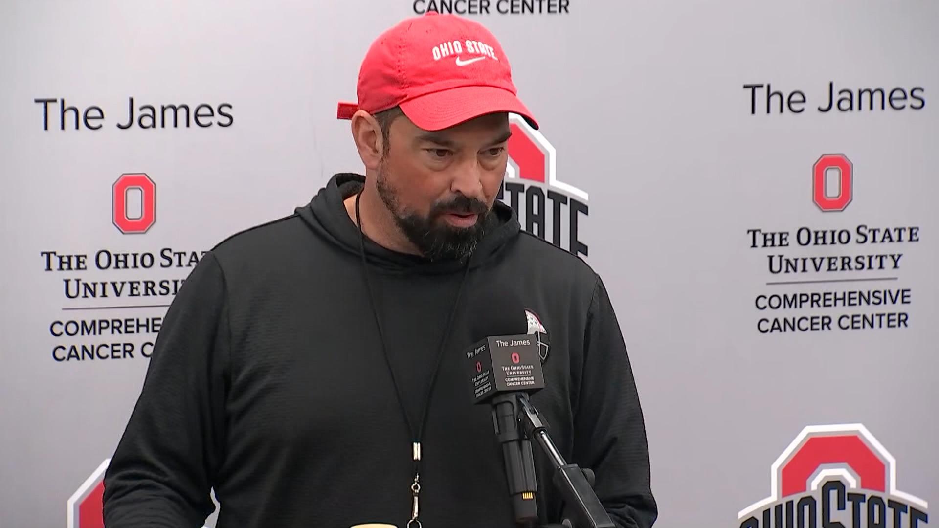 Ohio State football press conference: Ryan Day speaks after first ...