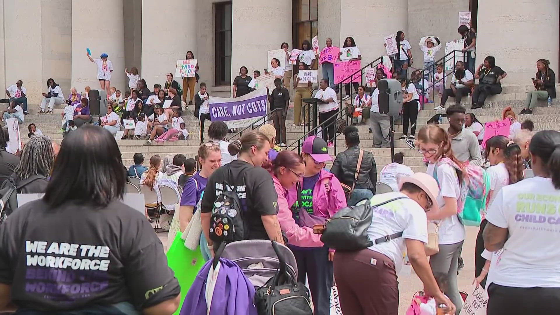 Ohio child care providers advocate at statehouse | wkyc.com