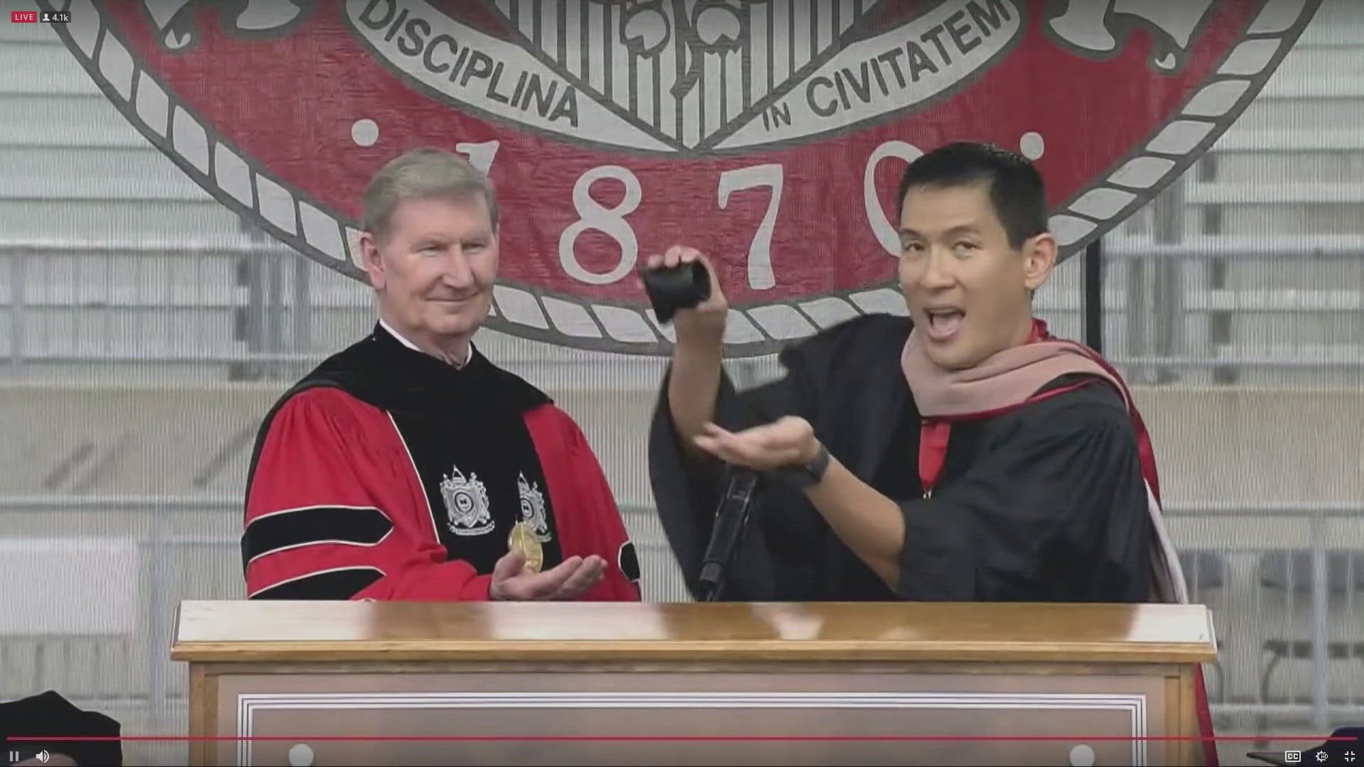 President Carter comments on Ohio State commencement speech | wkyc.com