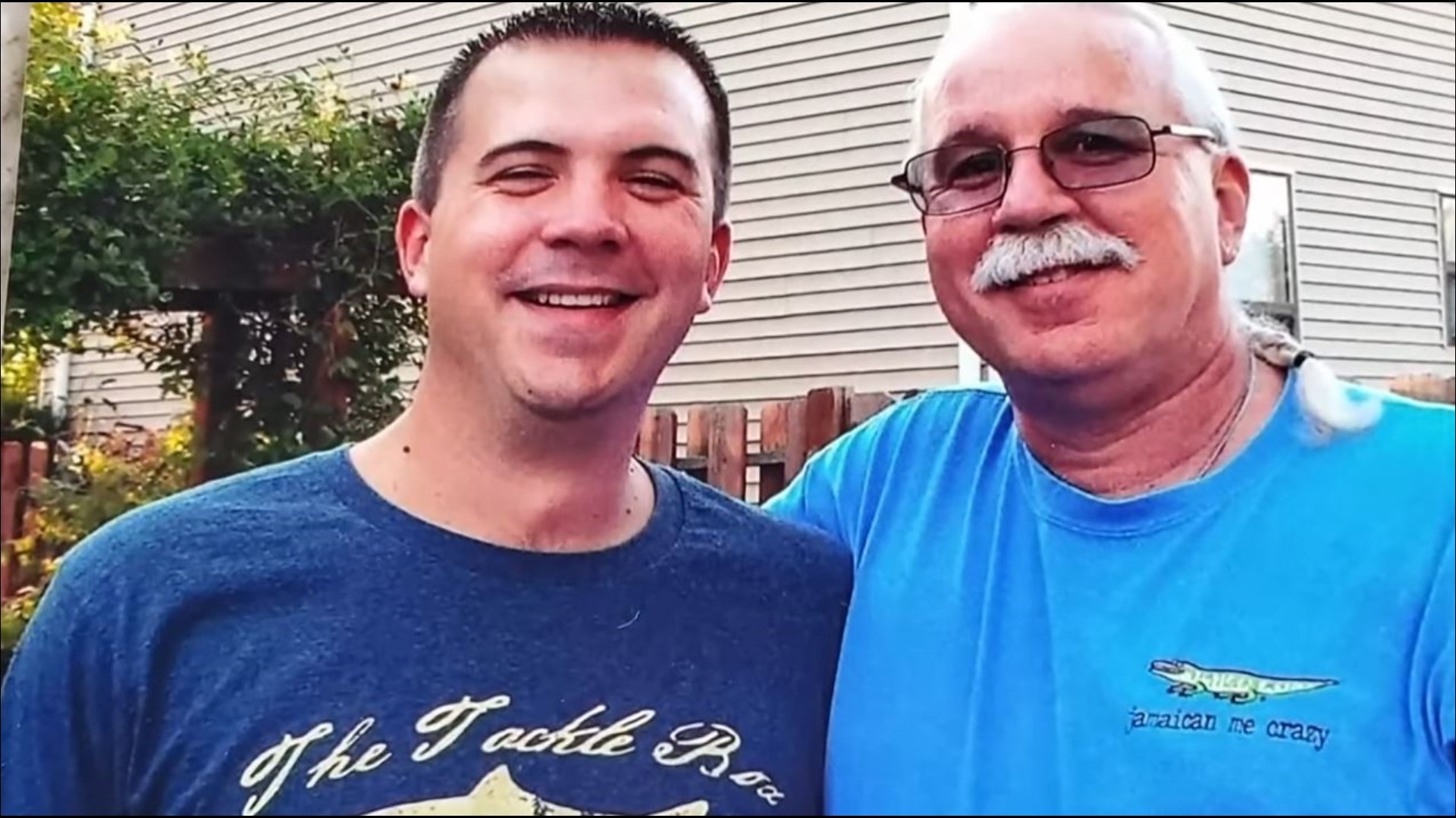 Father of fallen police chief told to remove Thin Blue Line flag | wkyc.com