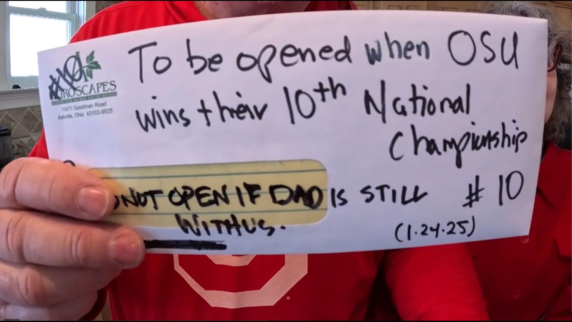 Ohio family's time capsule captures Ohio State's national title wins ...