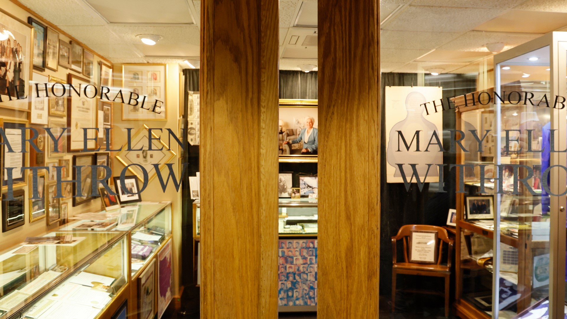 Mary Ellen Withrow memorabilia on display in Ohio | wkyc.com