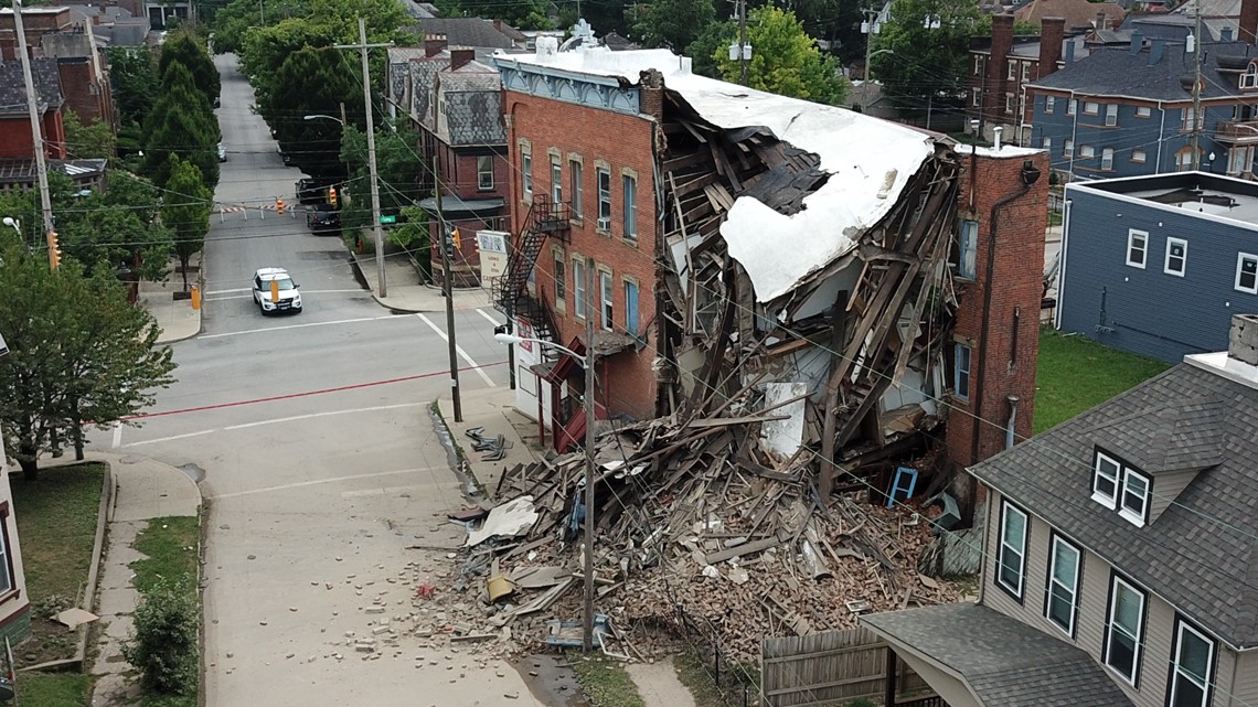Business destroyed after partial building collapse in Columbus | wkyc.com