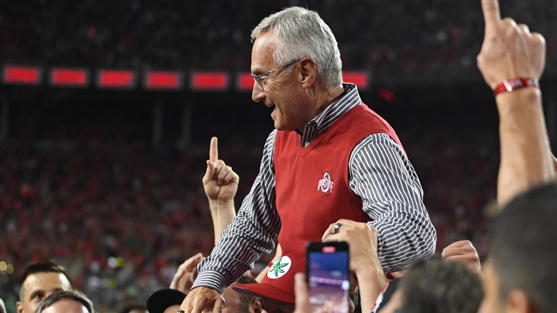 Ohio State’s 2002 National Championship Team honored during the Notre ...