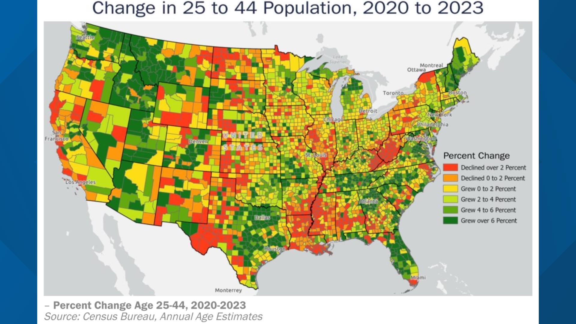 Ohio faces population decline by 2050 | wkyc.com