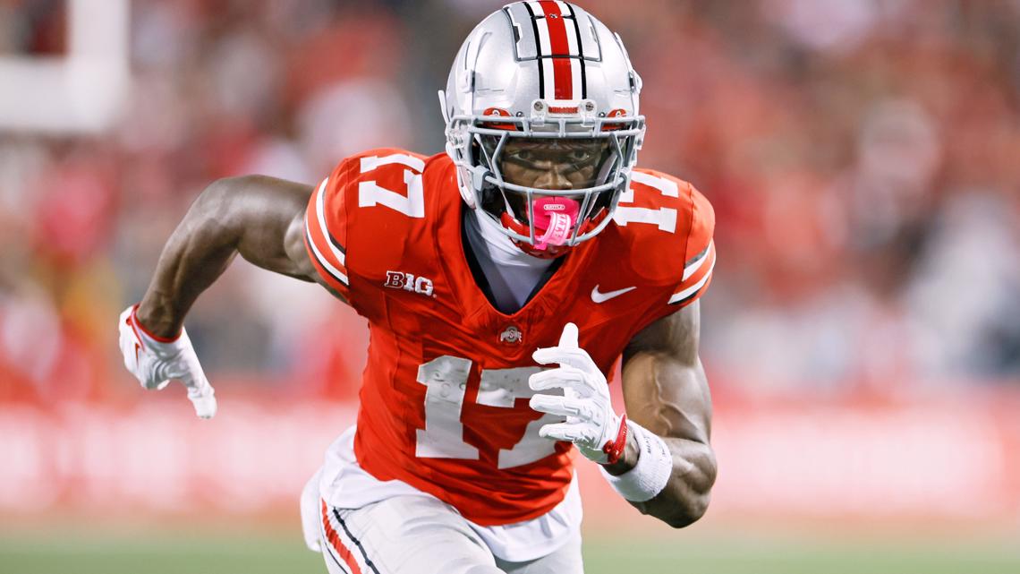 Ohio State WR Carnell Tate declares for 2026 NFL Draft | wkyc.com