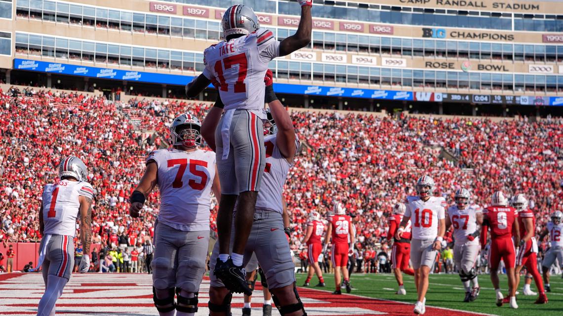 AP Top 25: Ohio State stays No. 1 after Wisconsin game | wkyc.com