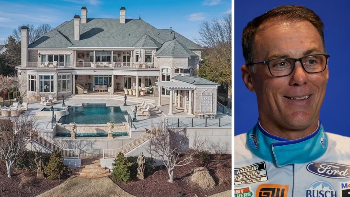 Kevin Harvick buys Ricky Bobby's Lake Norman mansion for $6.75M | wkyc.com