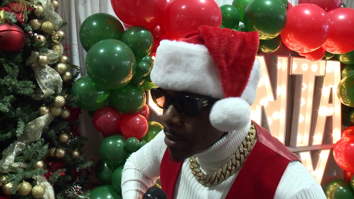 DaBaby's 'Santa-Baby' Christmas giveback 2023 | Charlotte, NC | wkyc.com
