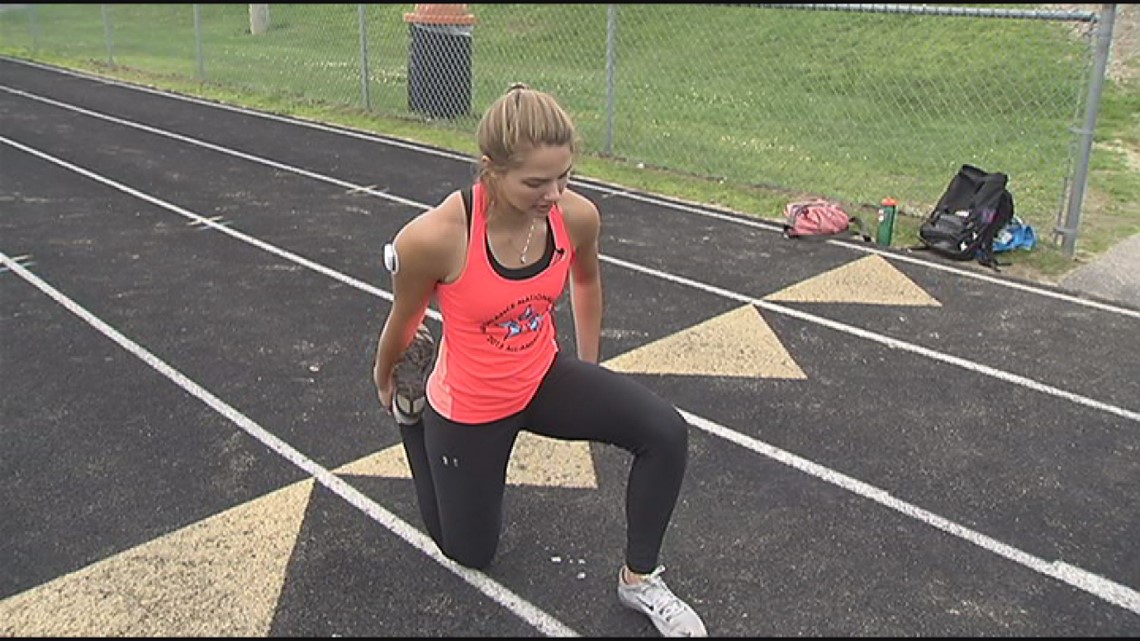 NCAA long jump title belongs to Kate the Great | wkyc.com