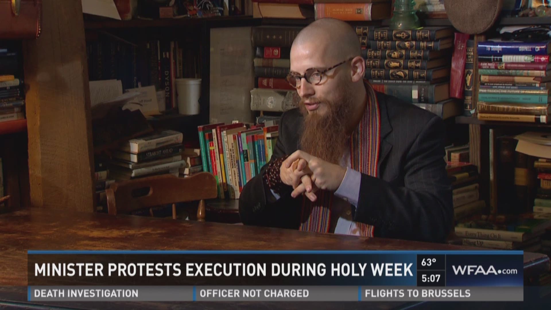 Minister jailed for protesting execution refuses to be silent | wkyc.com Minister jailed for protesting execution refuses to be silent | wkyc.com