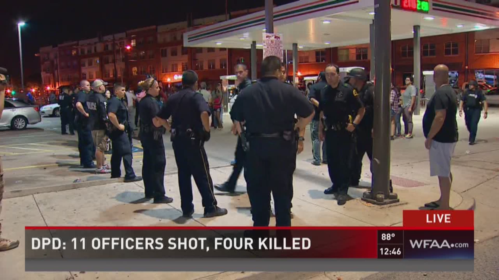 How the downtown Dallas shooting developed | wkyc.com