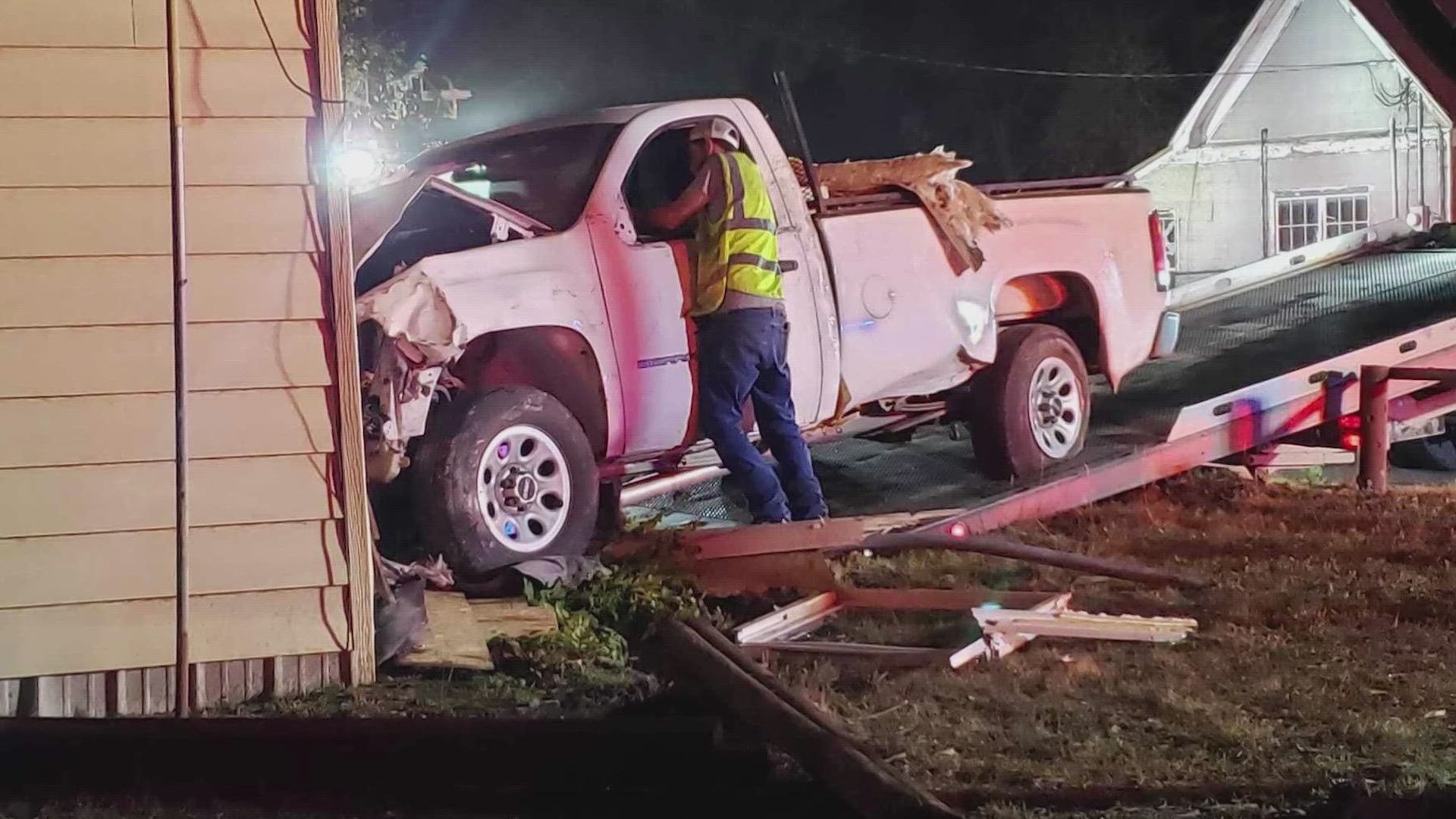 Cleburne, TX: Man says pickup truck came through home on birthday | wkyc.com