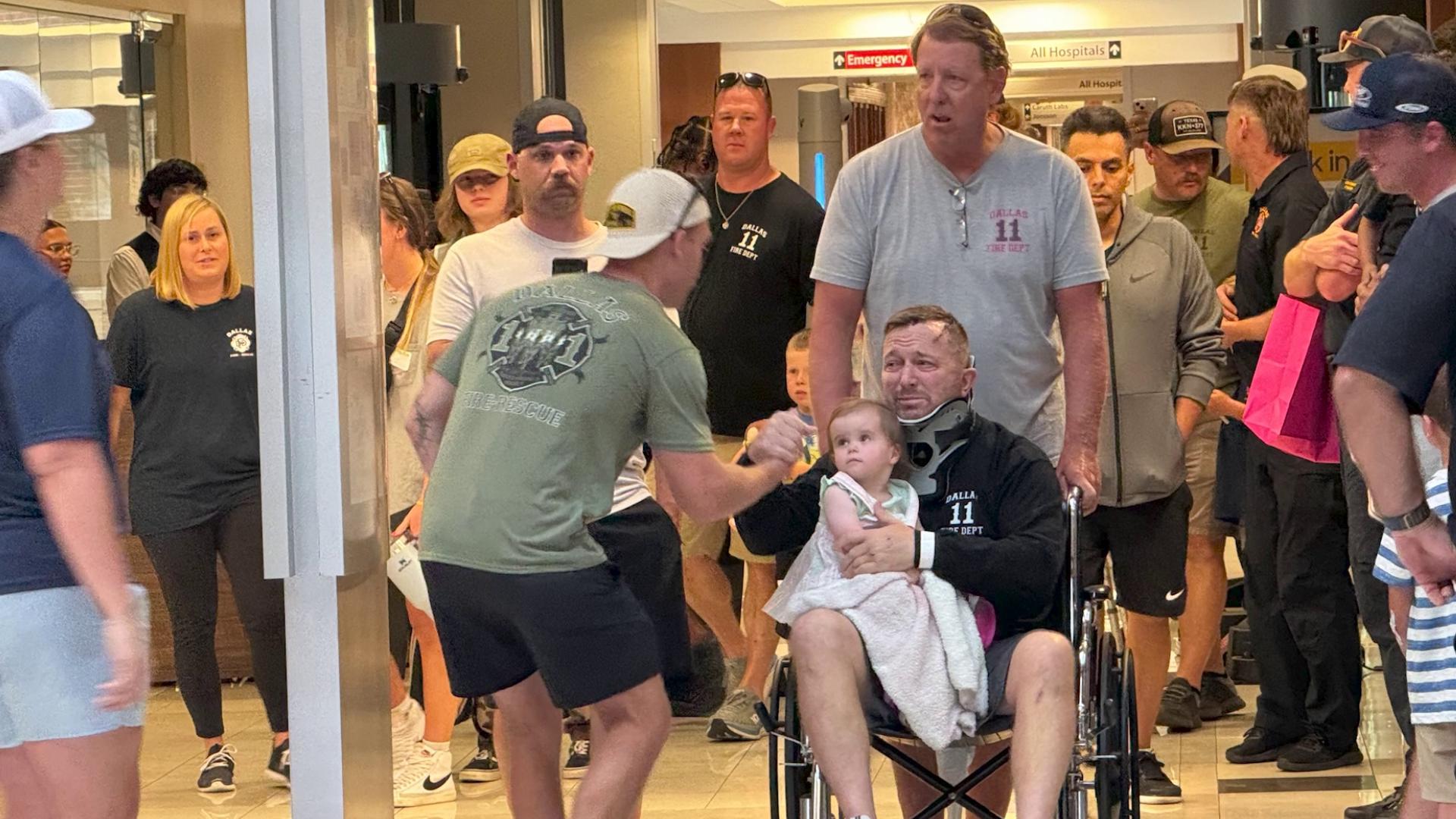 Dallas firefighter recalls miracle survival after truck crash | wkyc.com