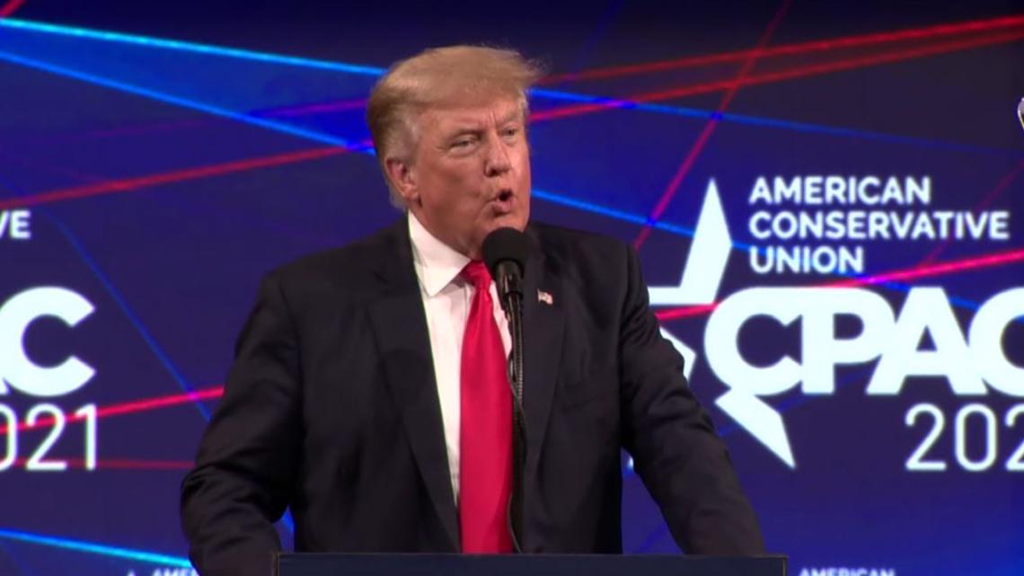 Former President Donald Trump speaks at CPAC in Dallas | wkyc.com