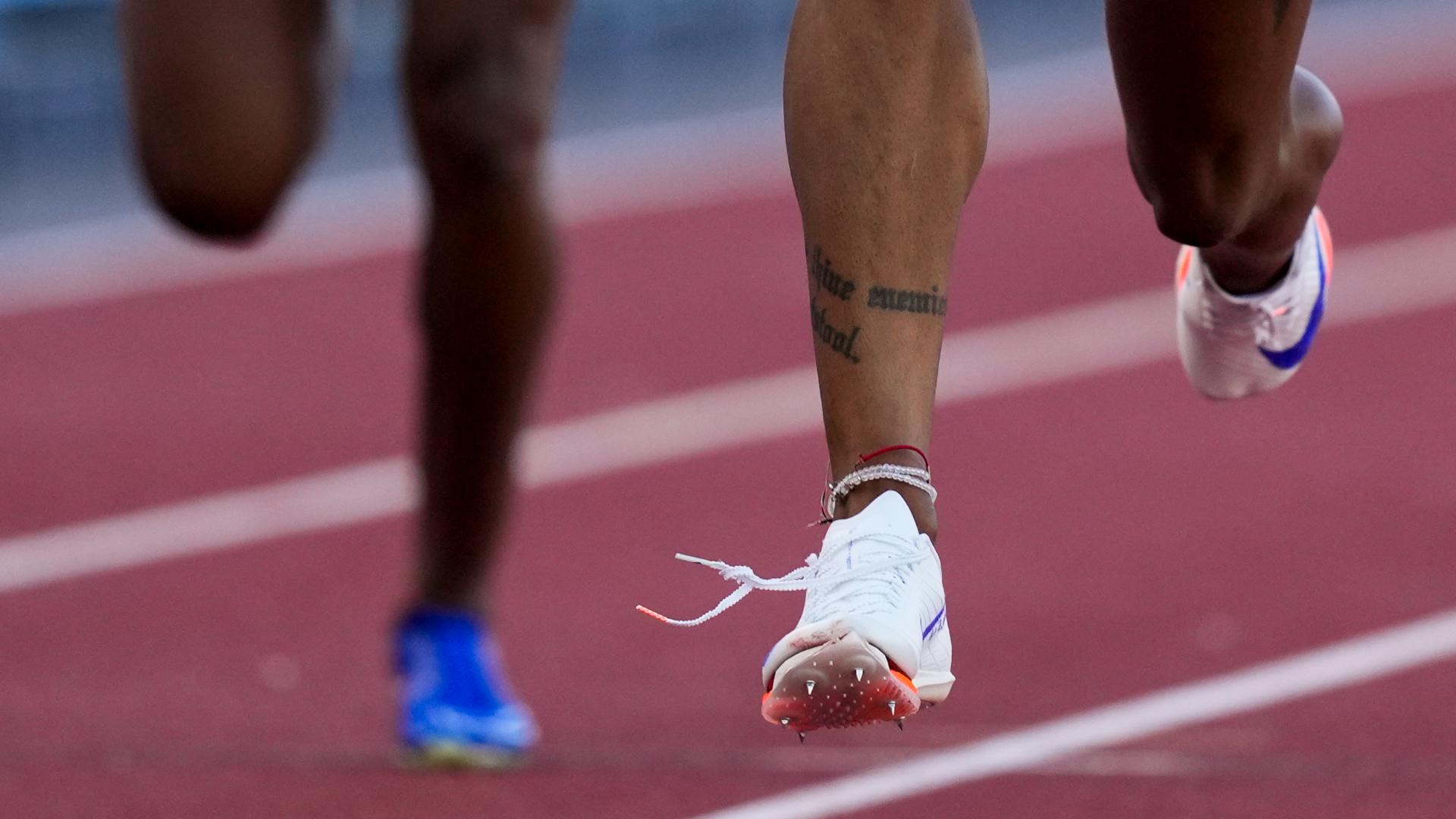 Sha'Carri Richardson 100m Olympic trial: Stumbles, still wins | wkyc.com