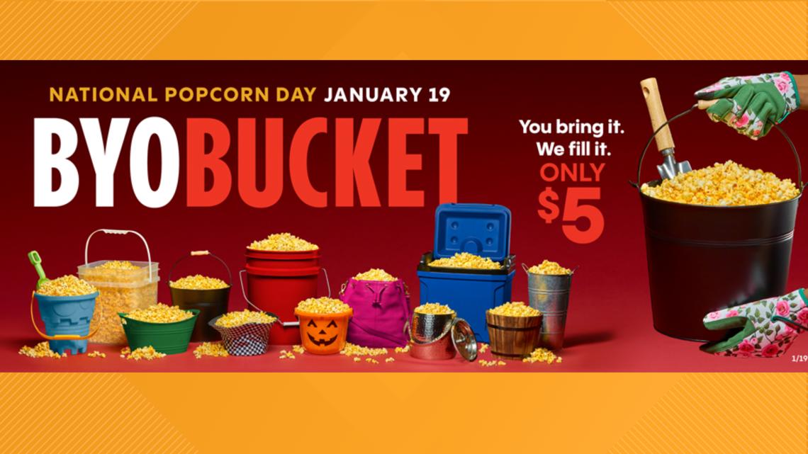 Cinemark offers $5 deal on National Popcorn Day | wkyc.com
