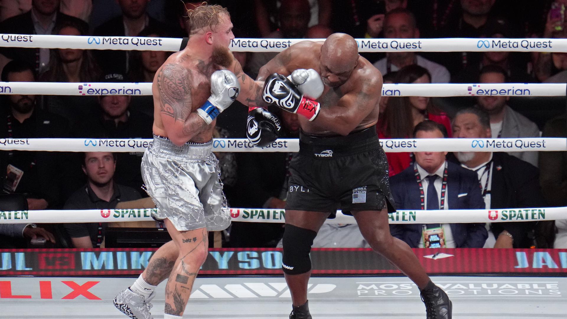 Jake Paul defeats Mike Tyson by unanimous decision | wkyc.com