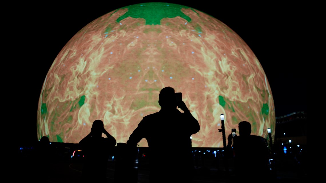 U2 concert uses stunning visuals to open massive Sphere venue in Las ...