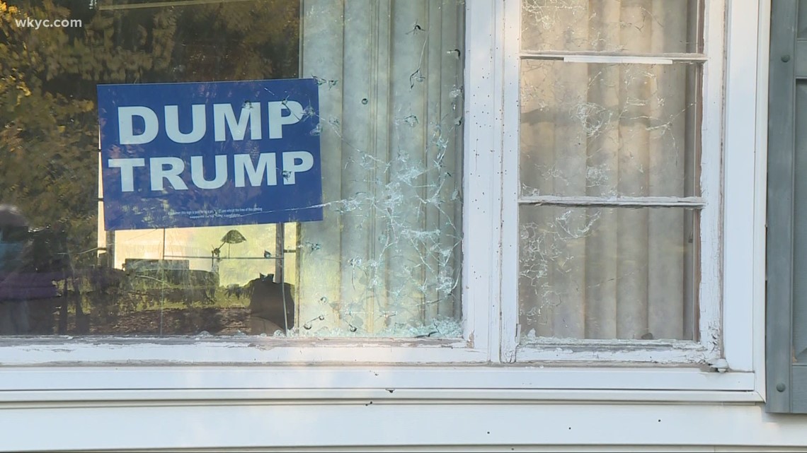 Ohio Family allegedly targeted over "dump trump" sign | wkyc.com