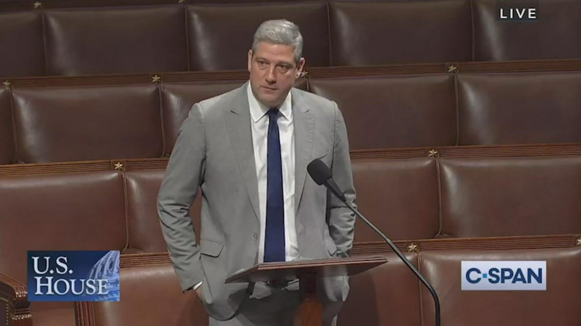 Rep. Tim Ryan makes final speech as a member of US House of ...