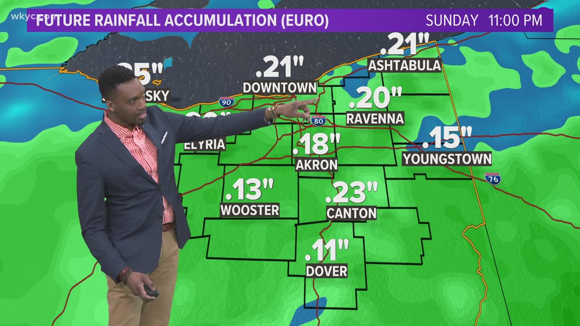Wet weather set to dampen Cleveland for the start of the weekend | wkyc.com