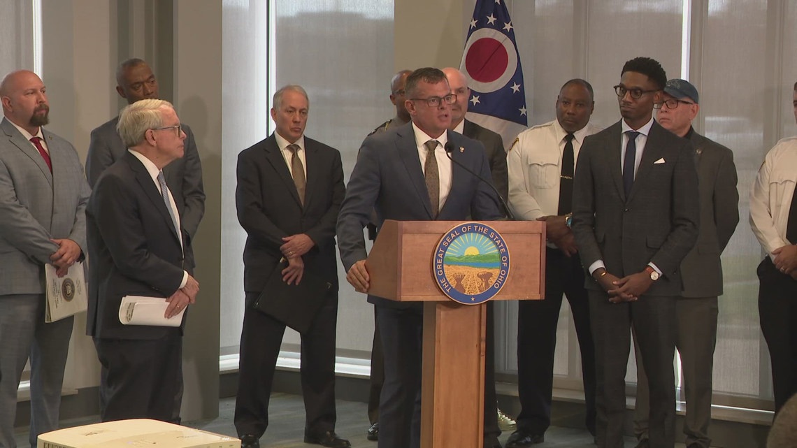 Ohio Gov. Mike DeWine, Cleveland Mayor Justin Bibb update results of ...