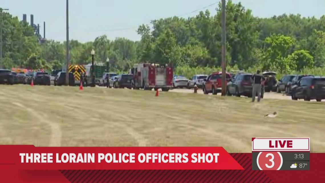 BREAKING COVERAGE: 3 Lorain police officers shot, 2 in serious ...