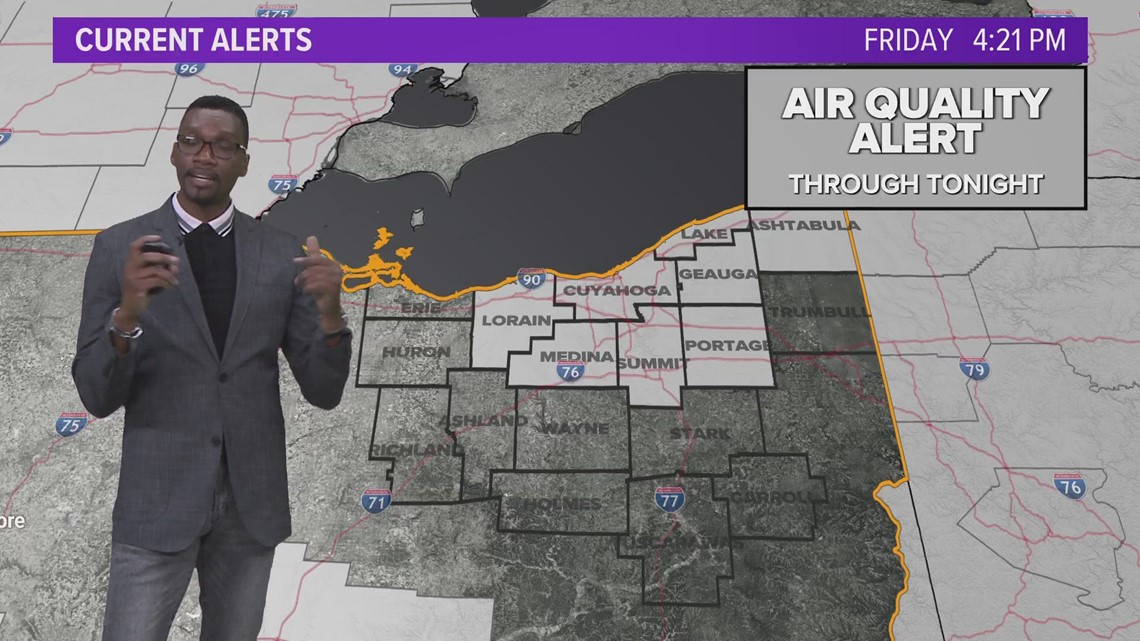 Cleveland weather: Scattered showers and storms move in for the weekend ...