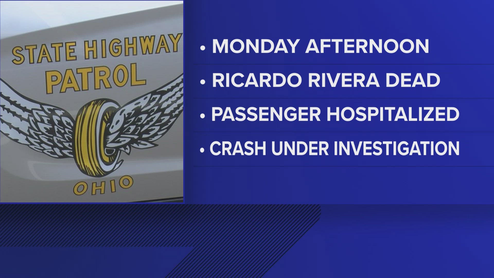 Ohio State Highway Patrol: Cleveland man killed after pickup truck goes ...