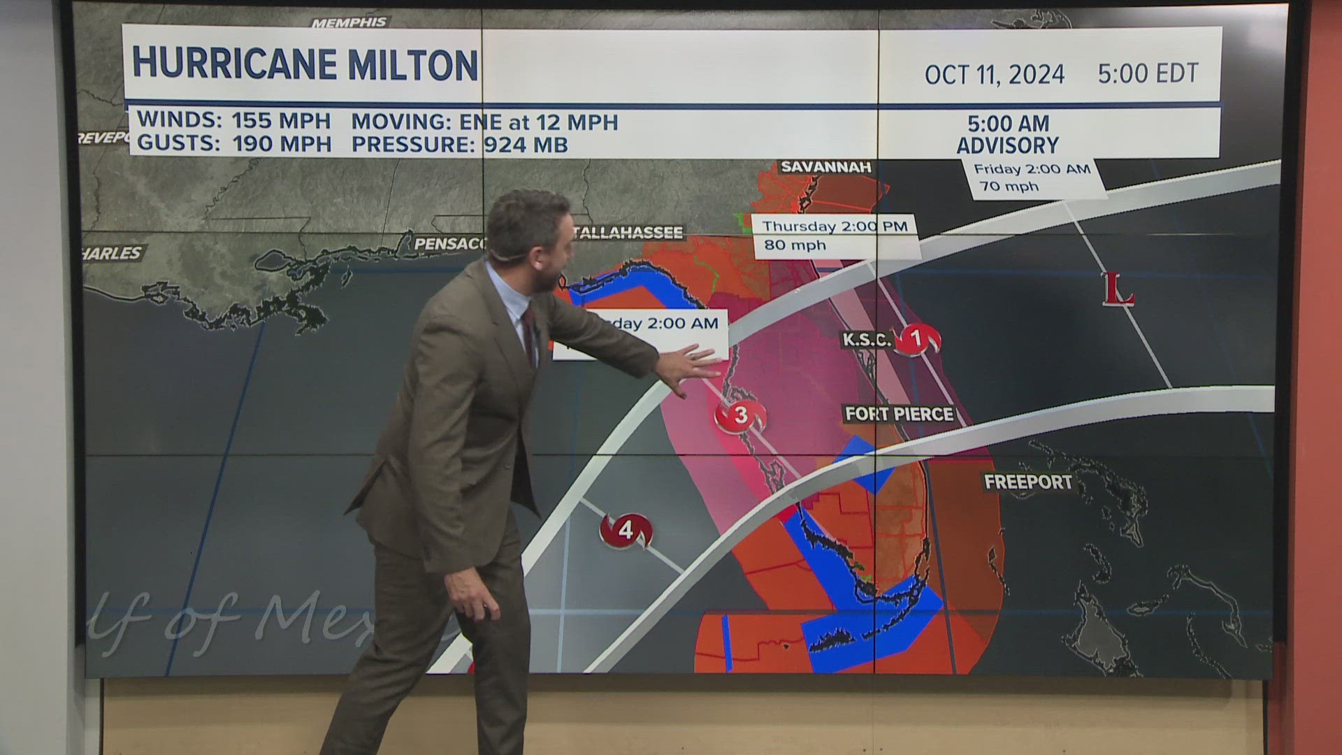 Hurricane Milton to make landfall in Florida: Updates on the storm's ...
