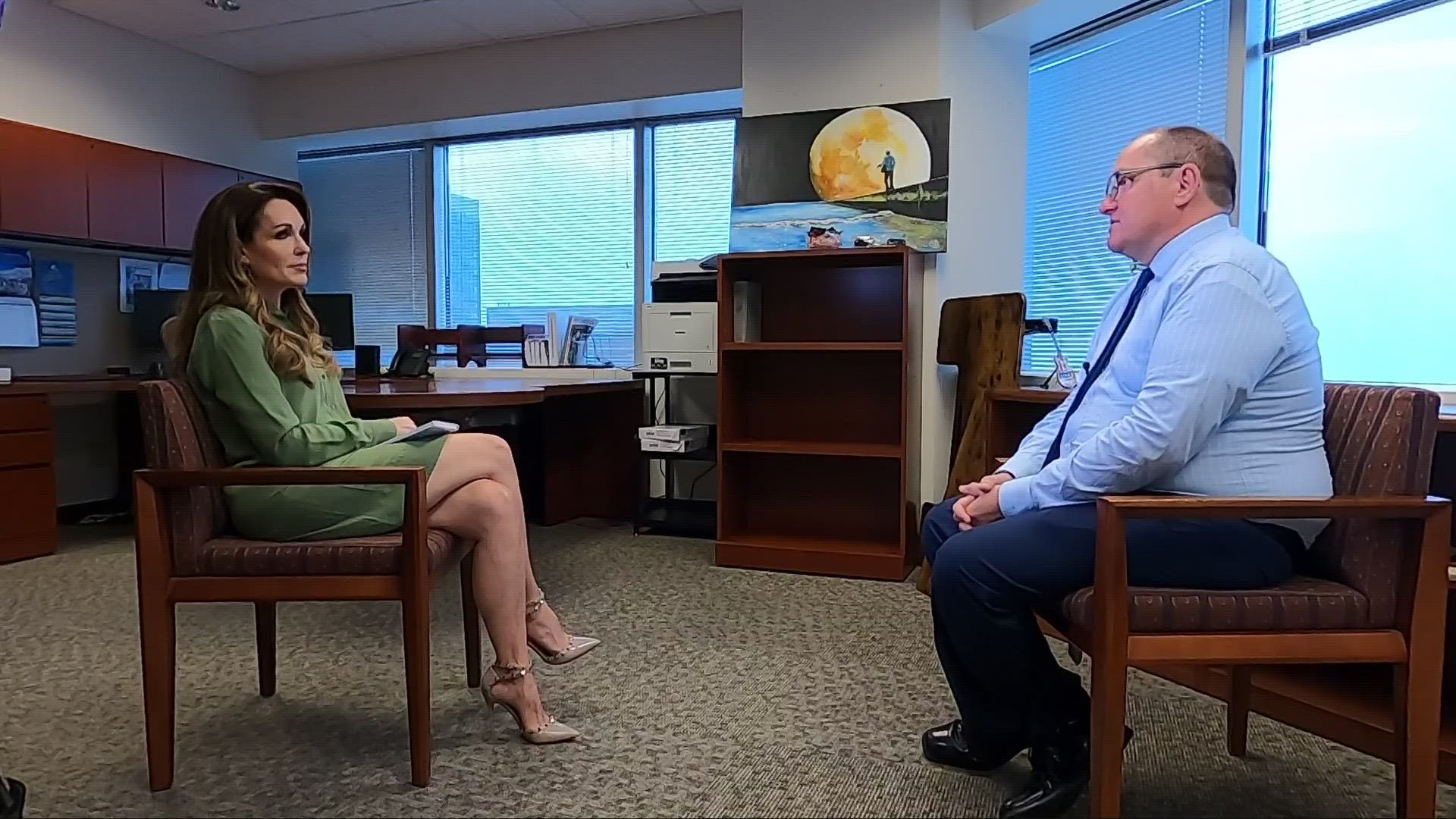 3News' Christi Paul interview with Outgoing CMSD CEO Eric Gordon ...