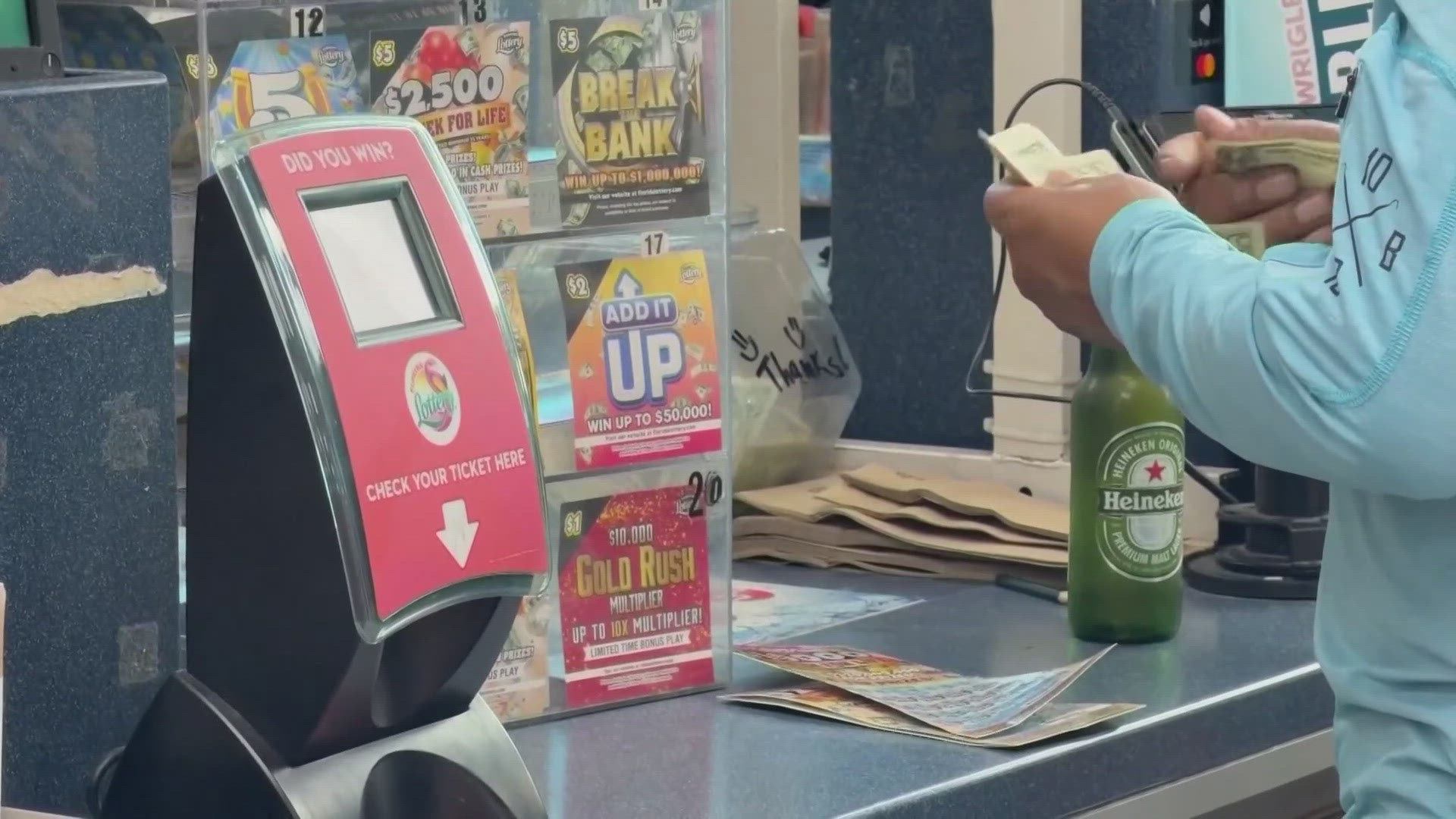 Winning Mega Millions numbers for the $900 million jackpot on Nov. 11 ...