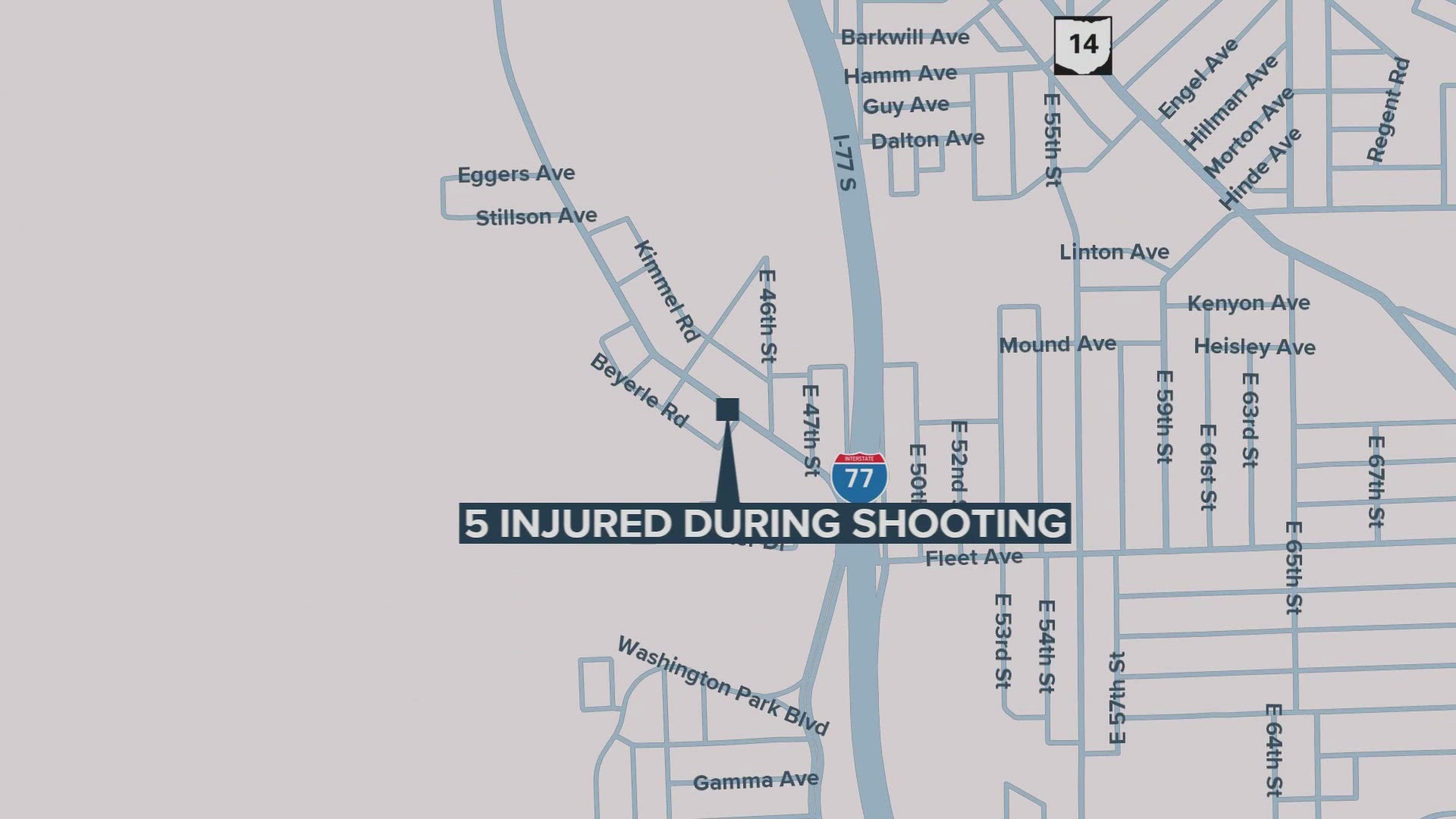 Cleveland police: 5 injured in overnight shooting, no arrests made ...