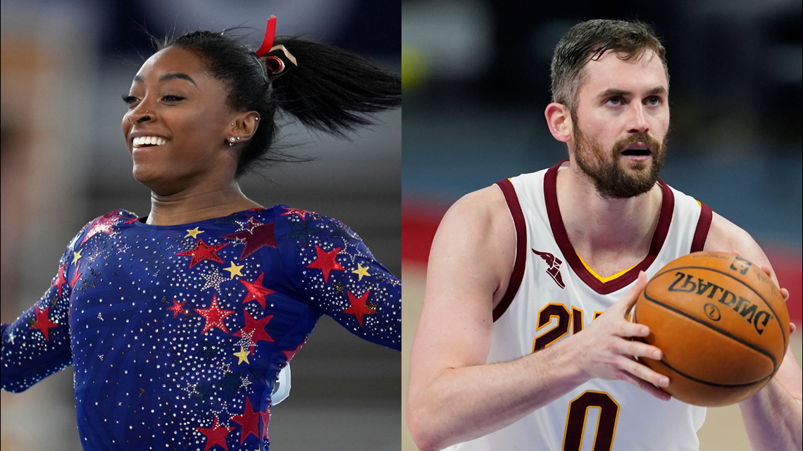 Kevin Love supports Simone Biles' mental health honesty | wkyc.com
