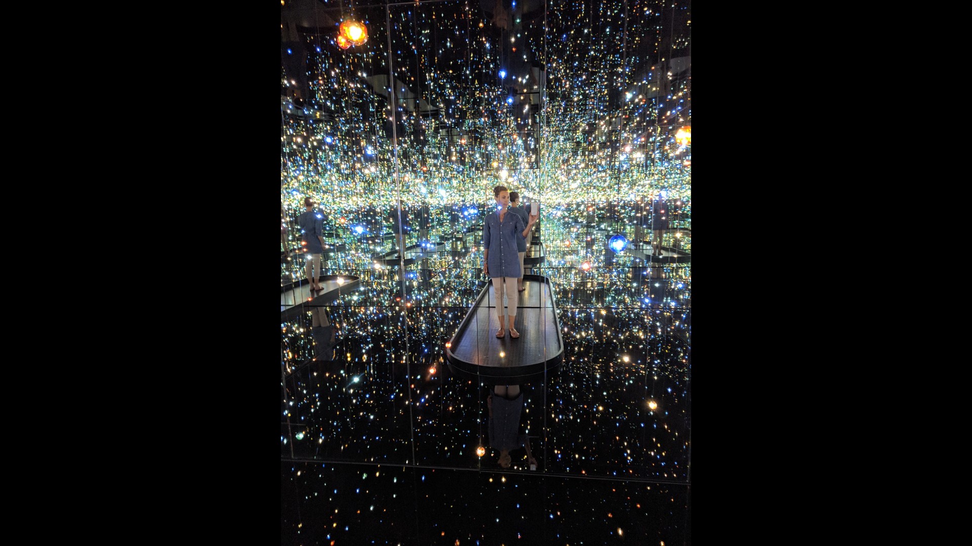 Girls in STEM | Exploring Yayoi Kusama's Infinity Mirrors exhibit at ...