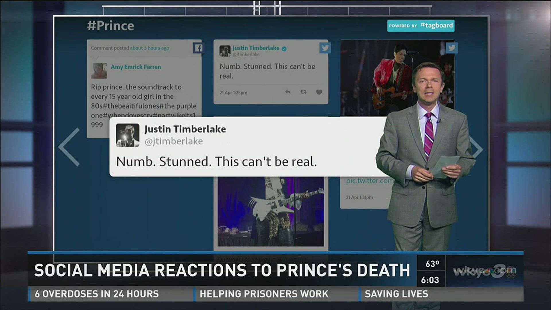 Top 10 tweets on R.I.P Prince | wkyc.com