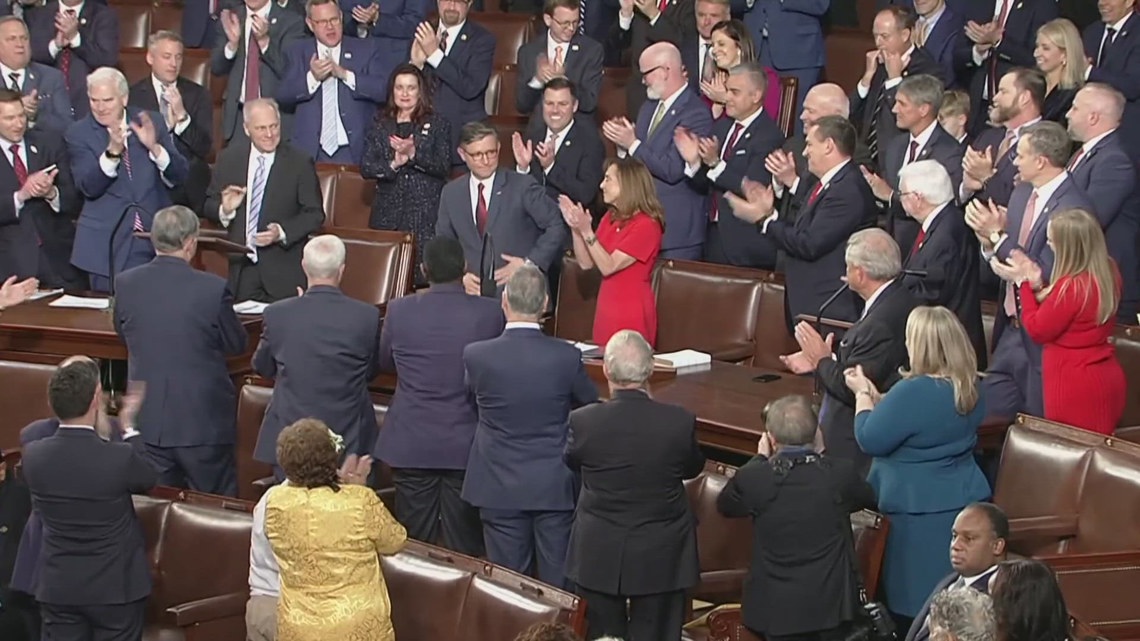 Republican Mike Johnson reelected House speaker after dramatic floor ...