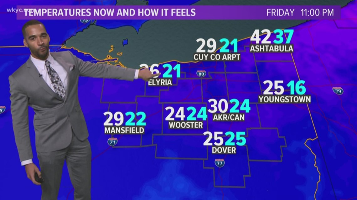 11 p.m. weather forecast for December 20, 2019 | wkyc.com