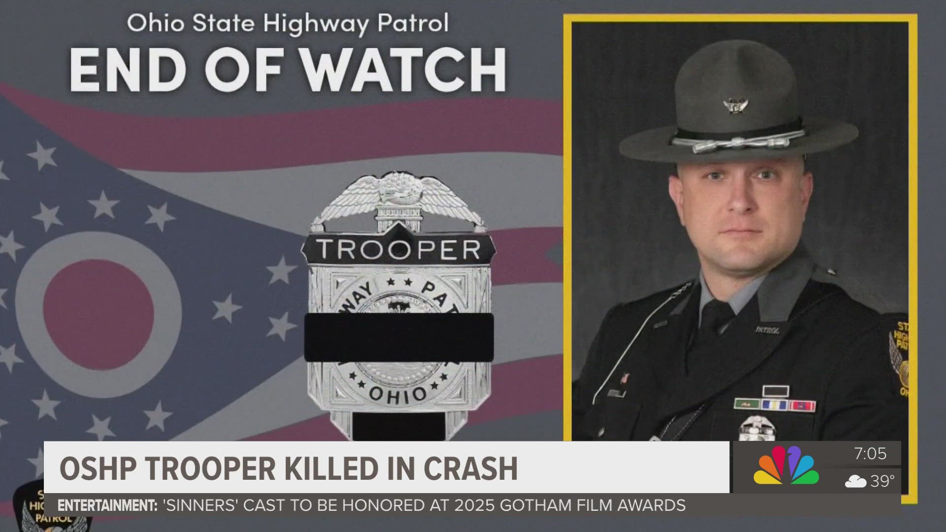 Ohio State Highway Patrol trooper killed while assisting disabled ...