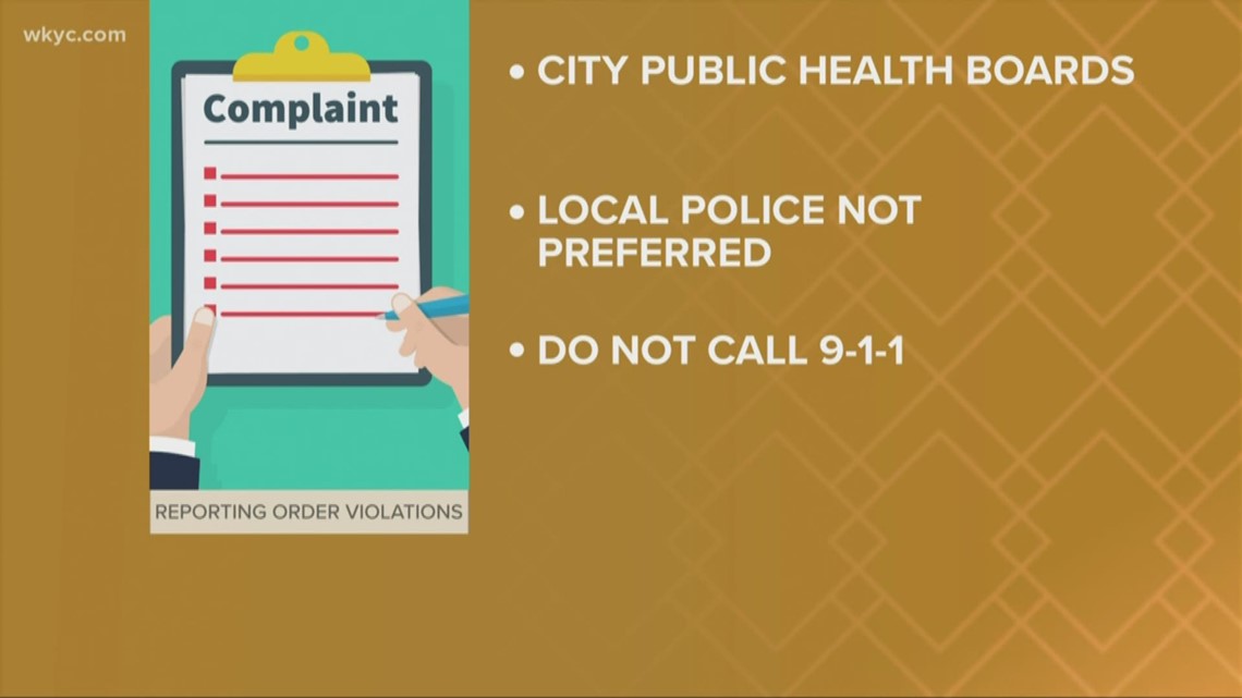 How to report a business that's violating a public health order | wkyc.com