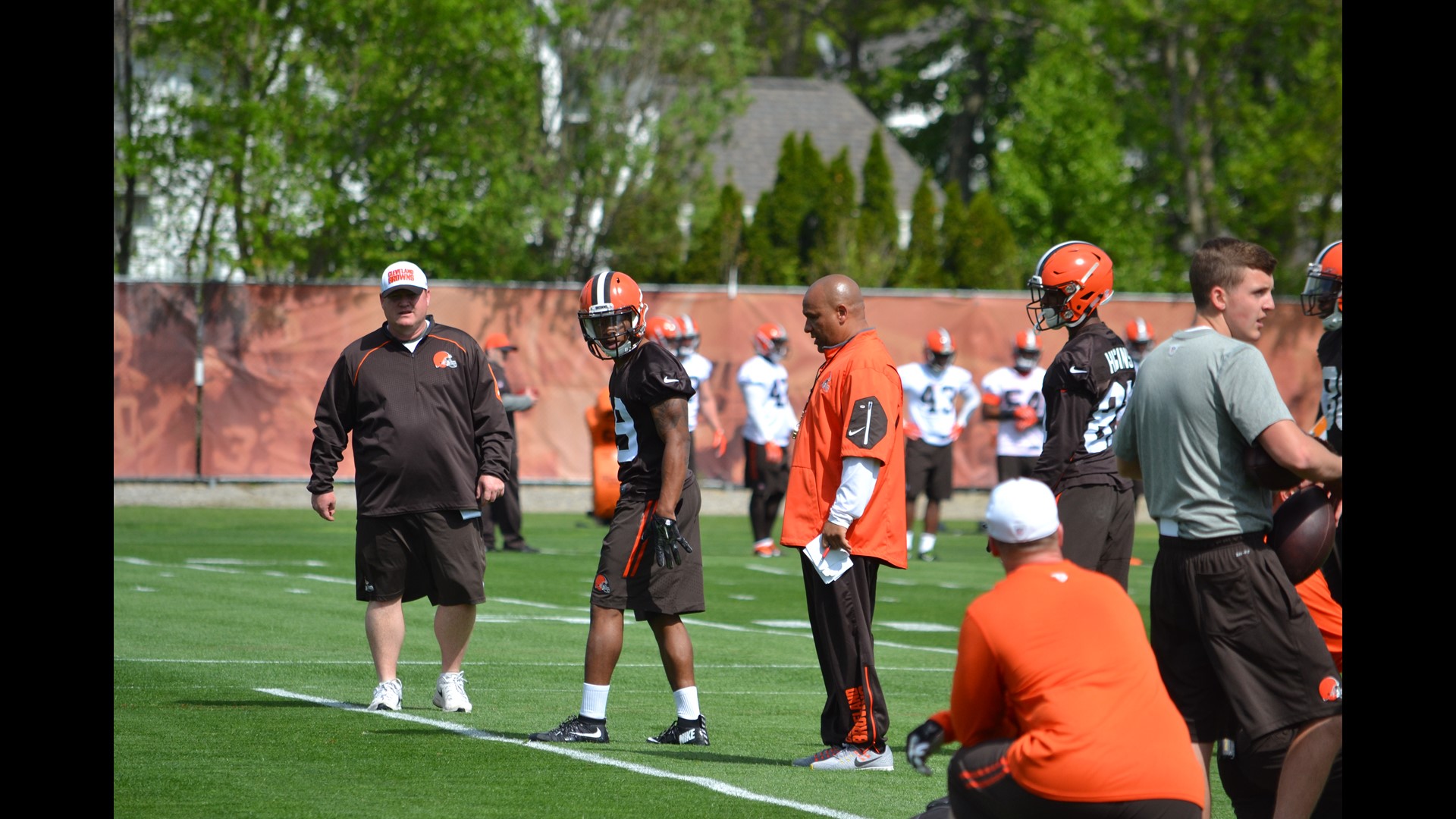 UPDATE: Day 1 of Cleveland Browns Rookie Mini-Camp | wkyc.com