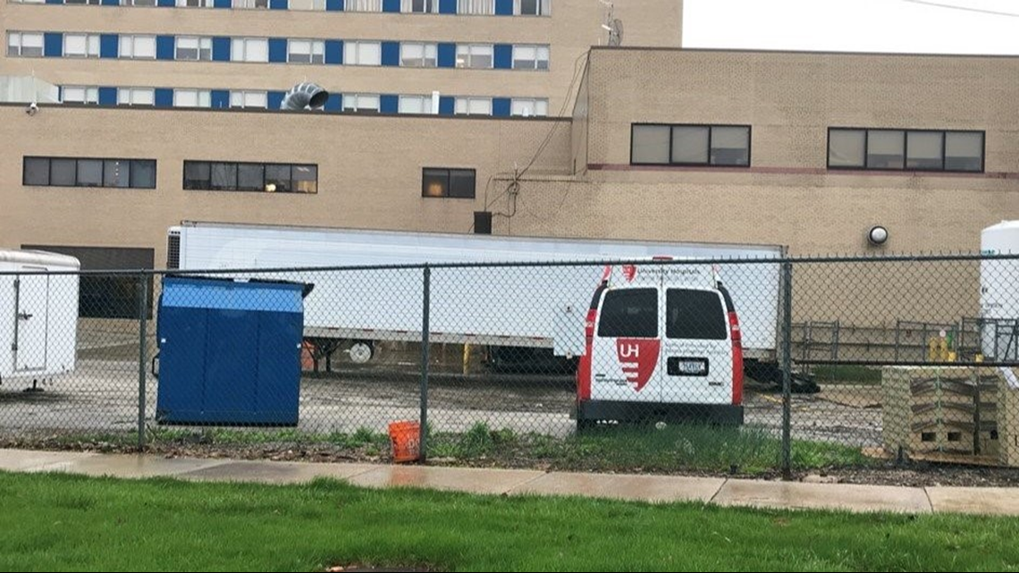 University Hospitals using refrigerated trailers to help supplement ...