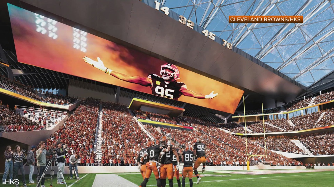 New renderings of Cleveland Browns stadium in Brook Park released as ...