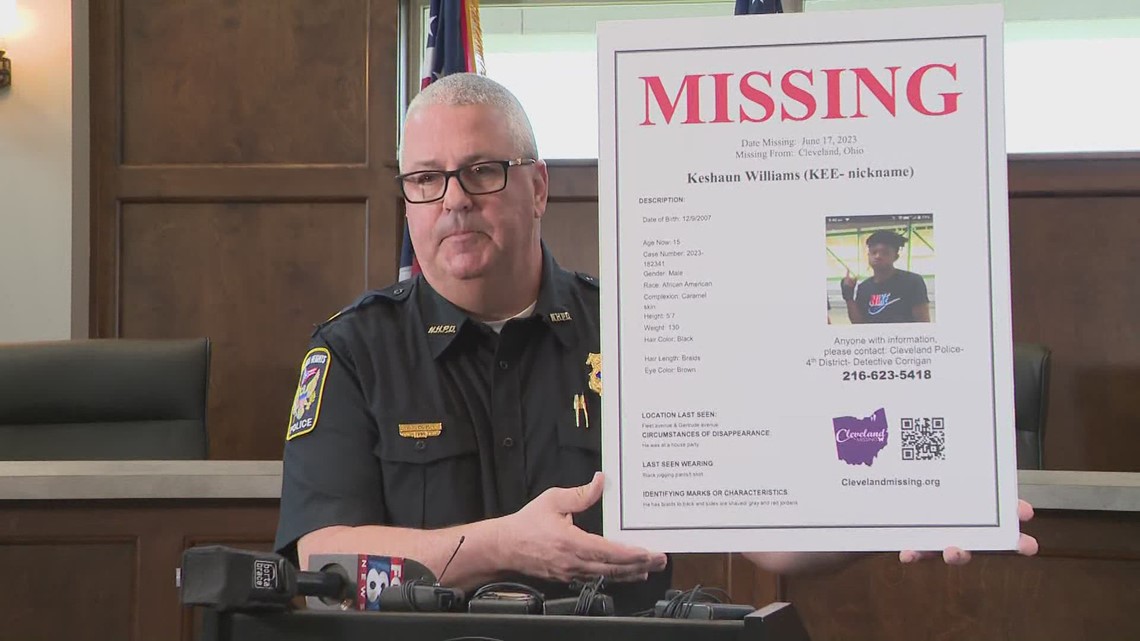 Ohio Amber Alert remains active nearly 10 months after Cleveland teen Keshaun Williams went ...