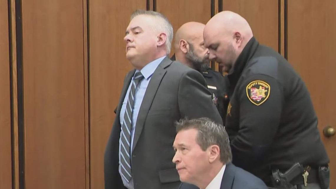 Former Rocky River police officer Michael Bernhardt sentenced after pleading guilty to illegal ...