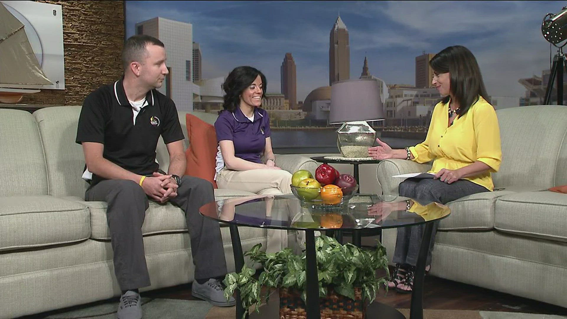 Lindsay McCollum & Danny McCall - Planet Fitness 1.27.16 | wkyc.com